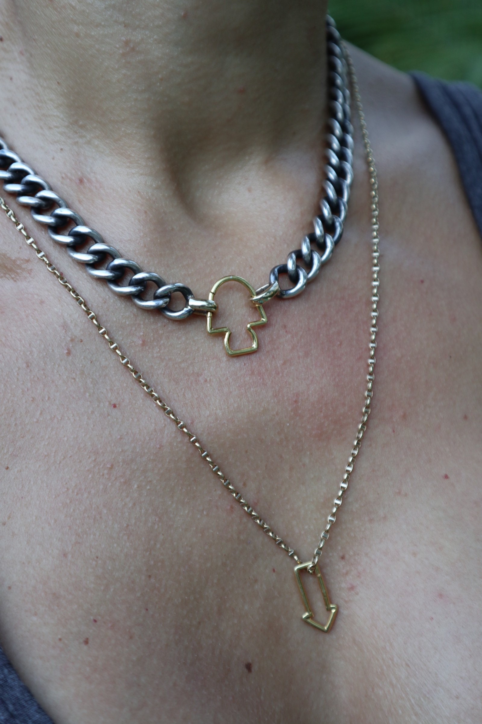 Super Cute 18k Solid Gold Connectors in Cloud Mushroom and - Etsy