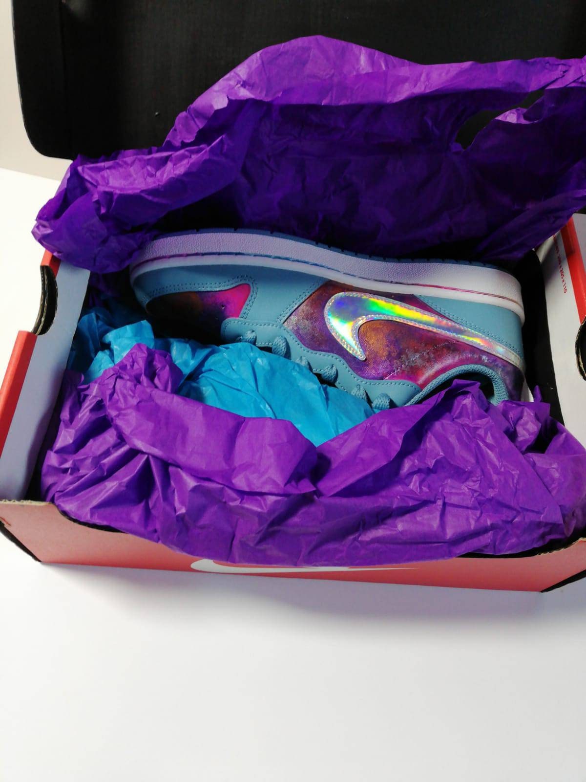 Hand Painted Custom Nike Shoes Womens Custom Space Themed Trainers ...