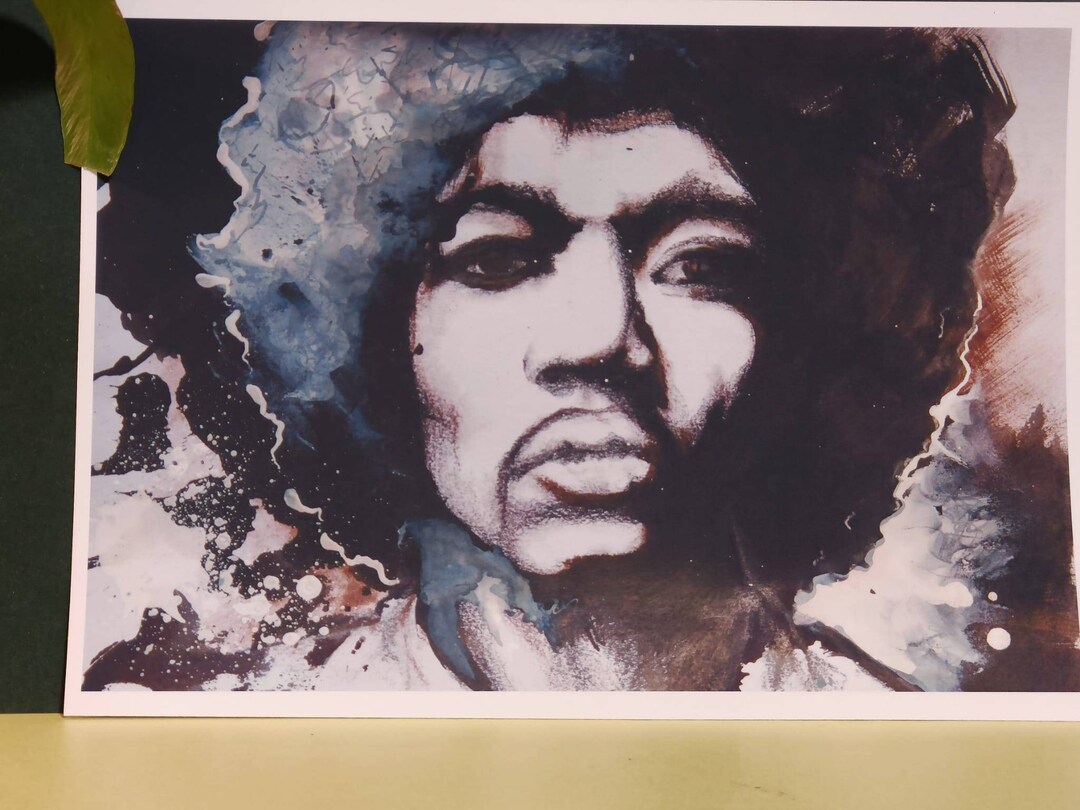 Jimmy Hendrix Art Print - Etsy