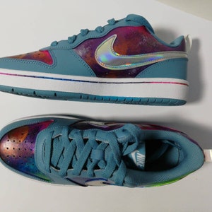 Hand Painted Custom Nike Shoes Womens Custom Space Themed Trainers ...
