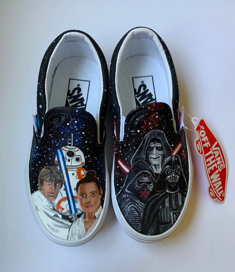 Kids Custom Vans / Custom Painted Shoes / Hand Painted / Made to Order ...