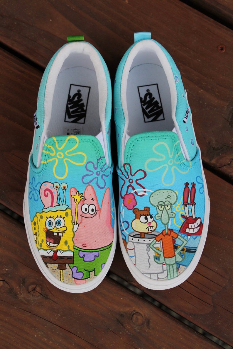 Kids Custom Vans / Custom Painted Shoes / Hand Painted / Made to Order ...