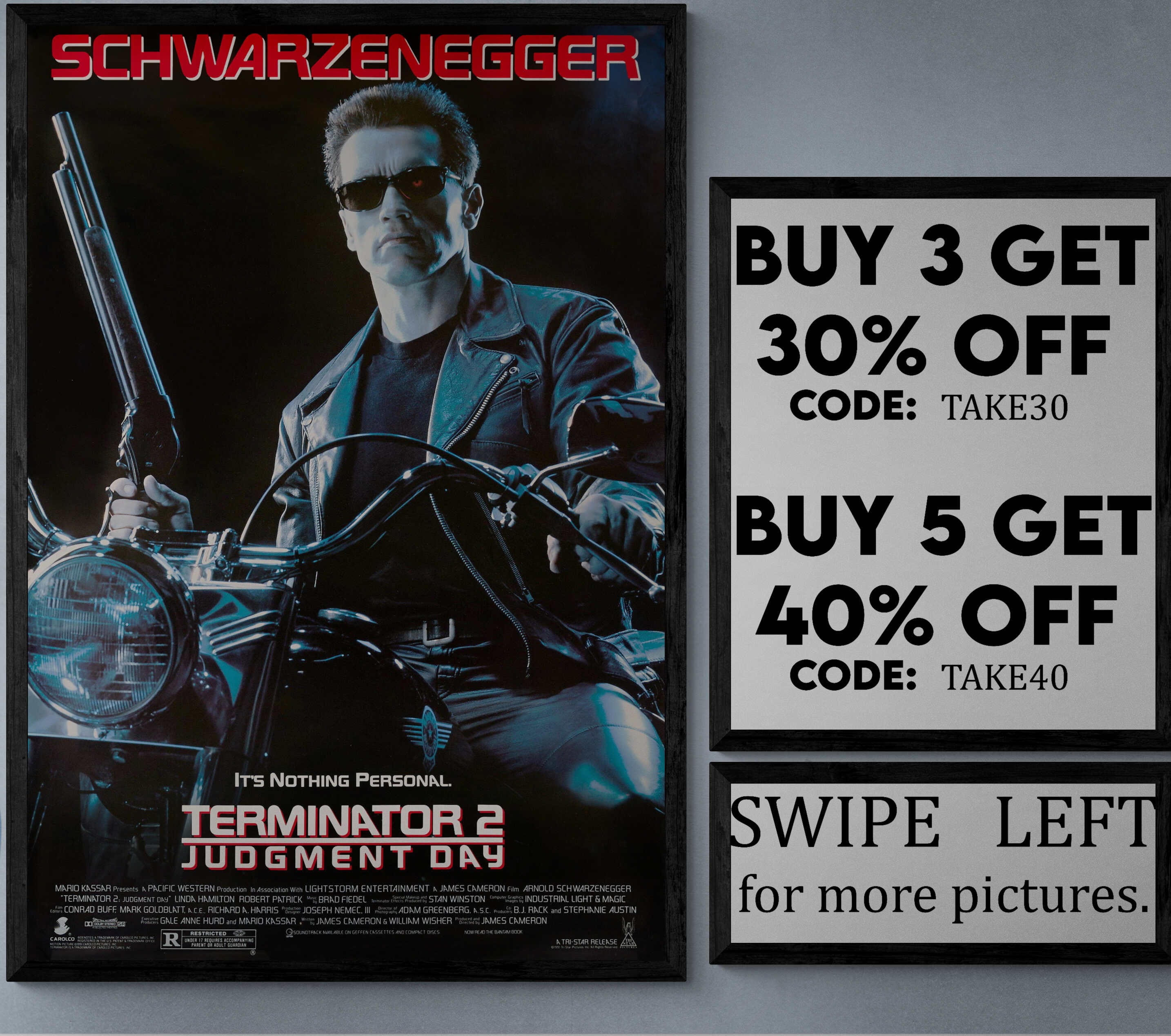 Terminator 2 Movie Poster