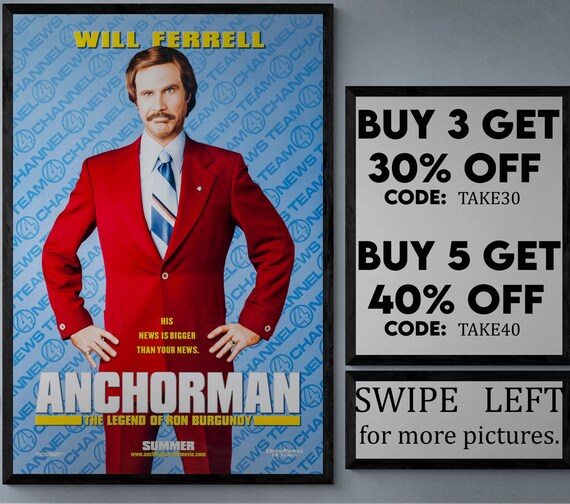 Anchorman 1 Poster