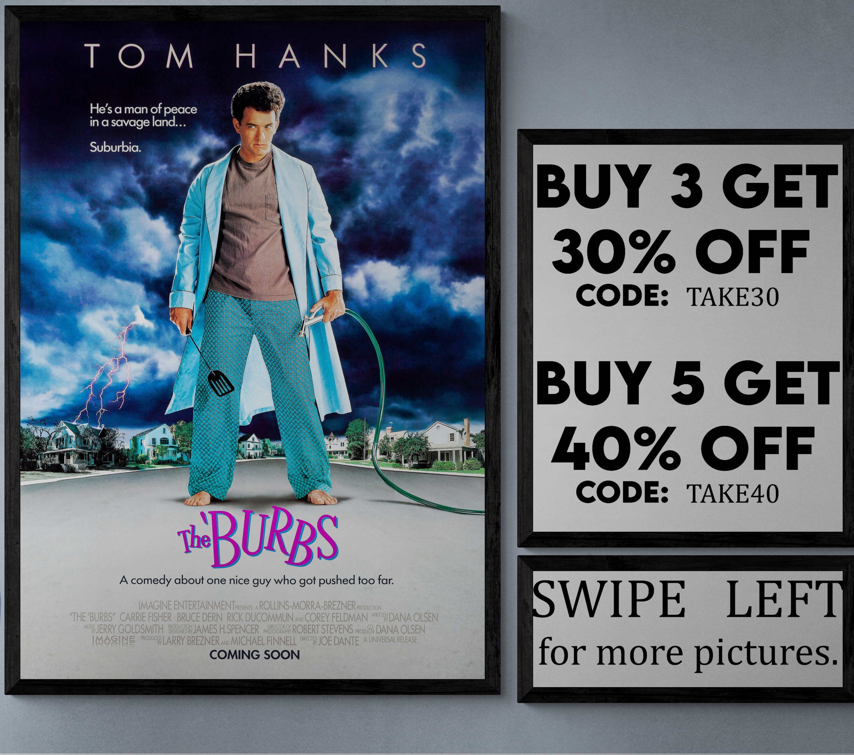 The Burbs Movie Poster