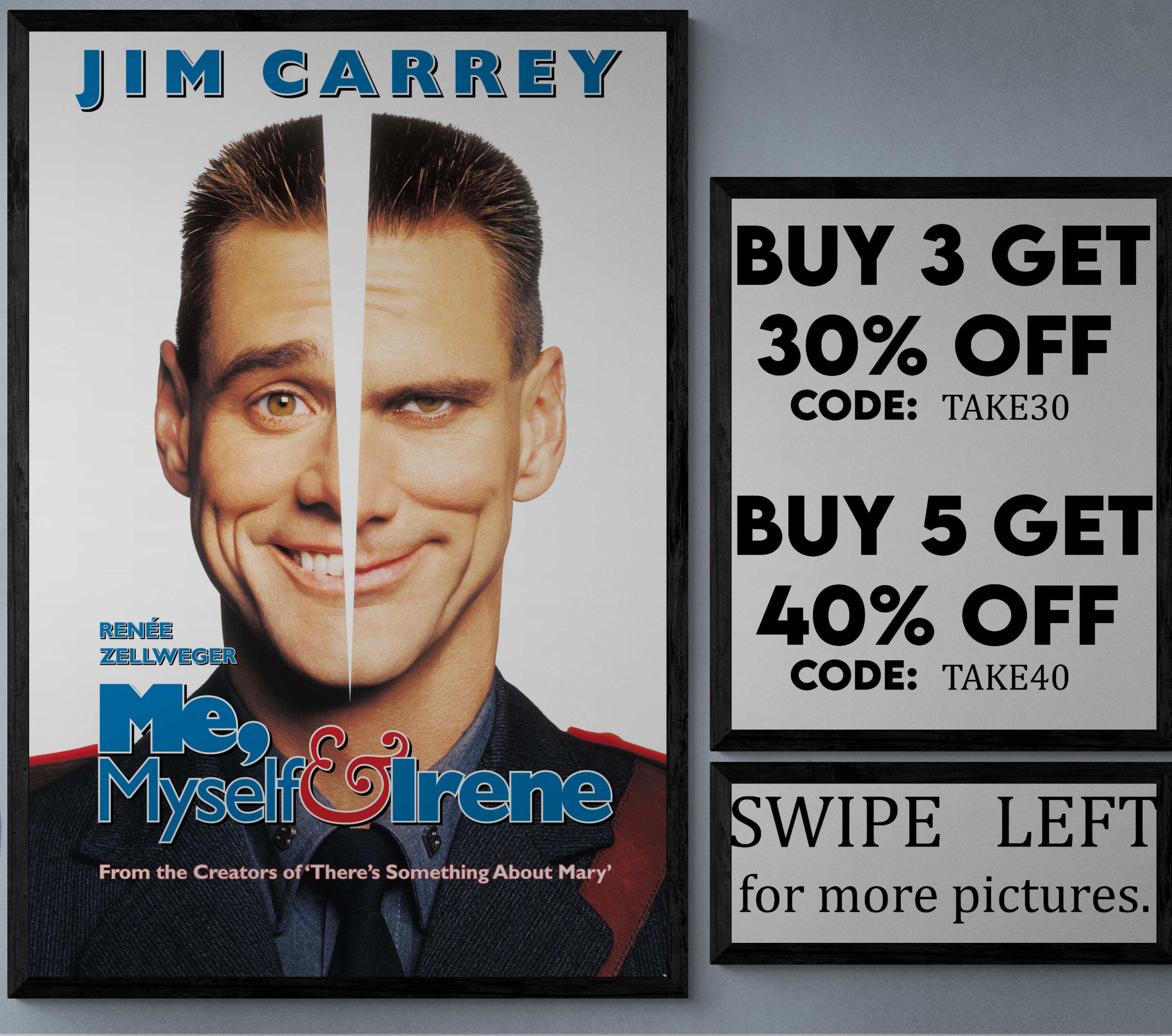 Me Myself And Irene Poster