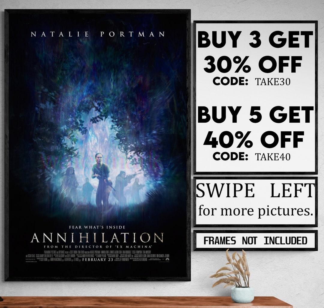 Annihilation Movie/show Poster Wall Art Printed & Shipped 1891 - Etsy