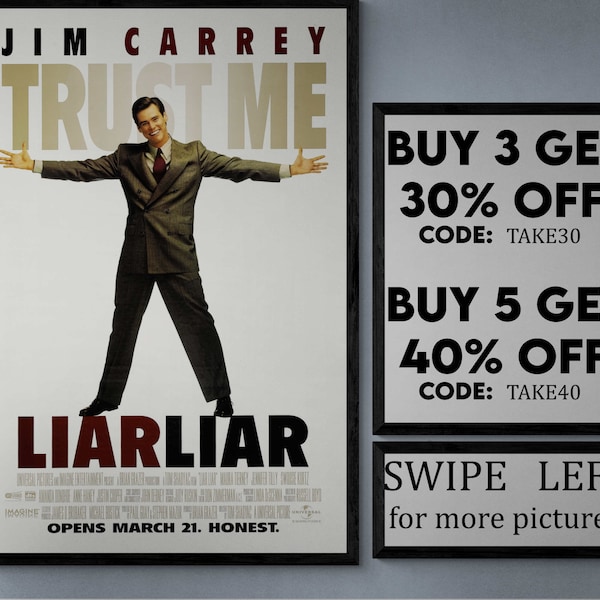 Liar Poster - Etsy