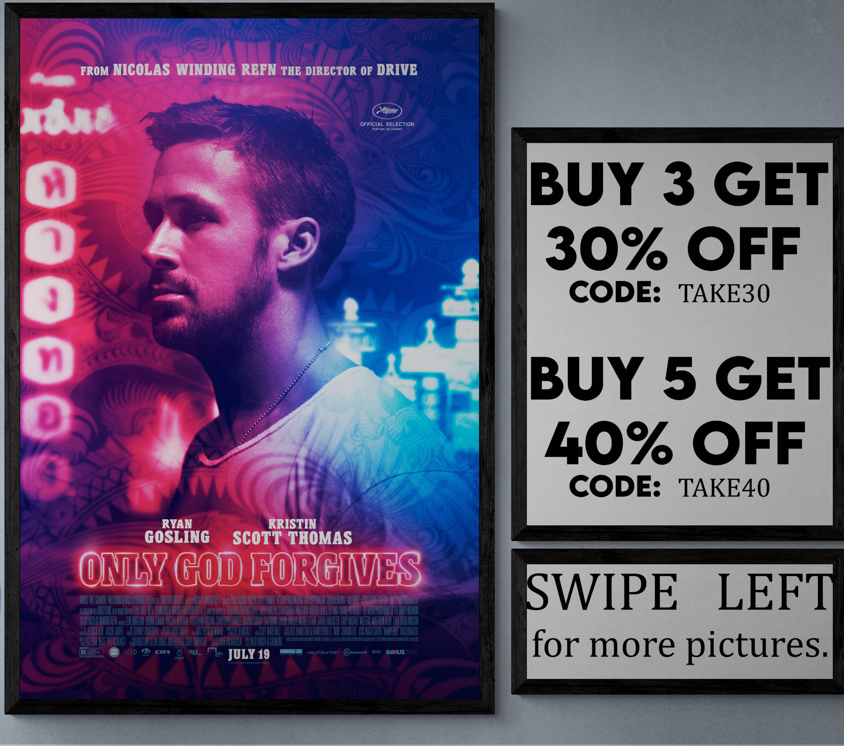 Only God Forgives Poster