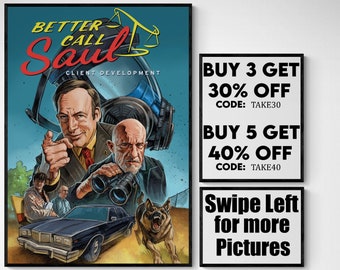 Better Call Saul TV Show Movie Poster Saul Goodman Advert - Etsy