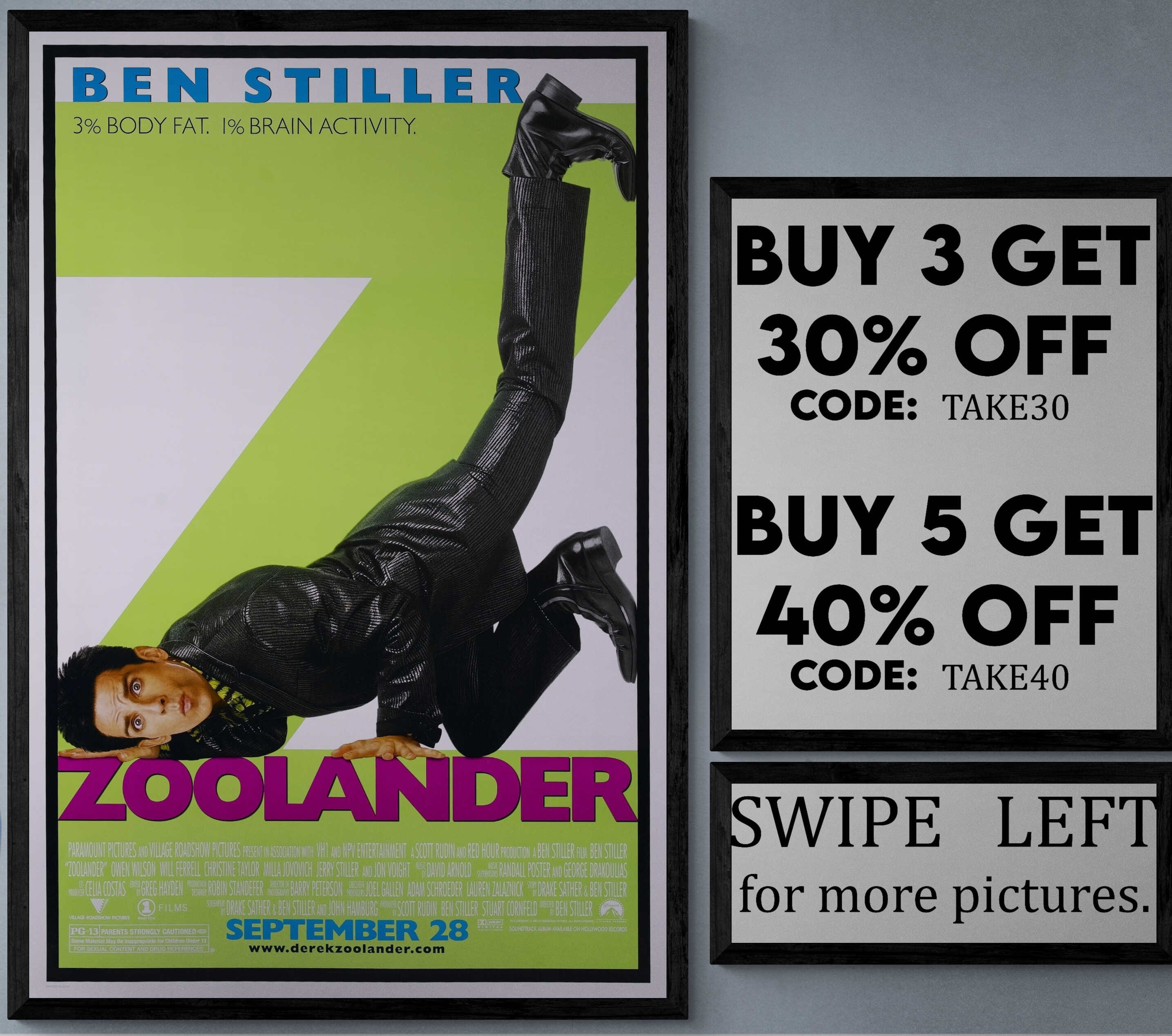 Zoolander Poster