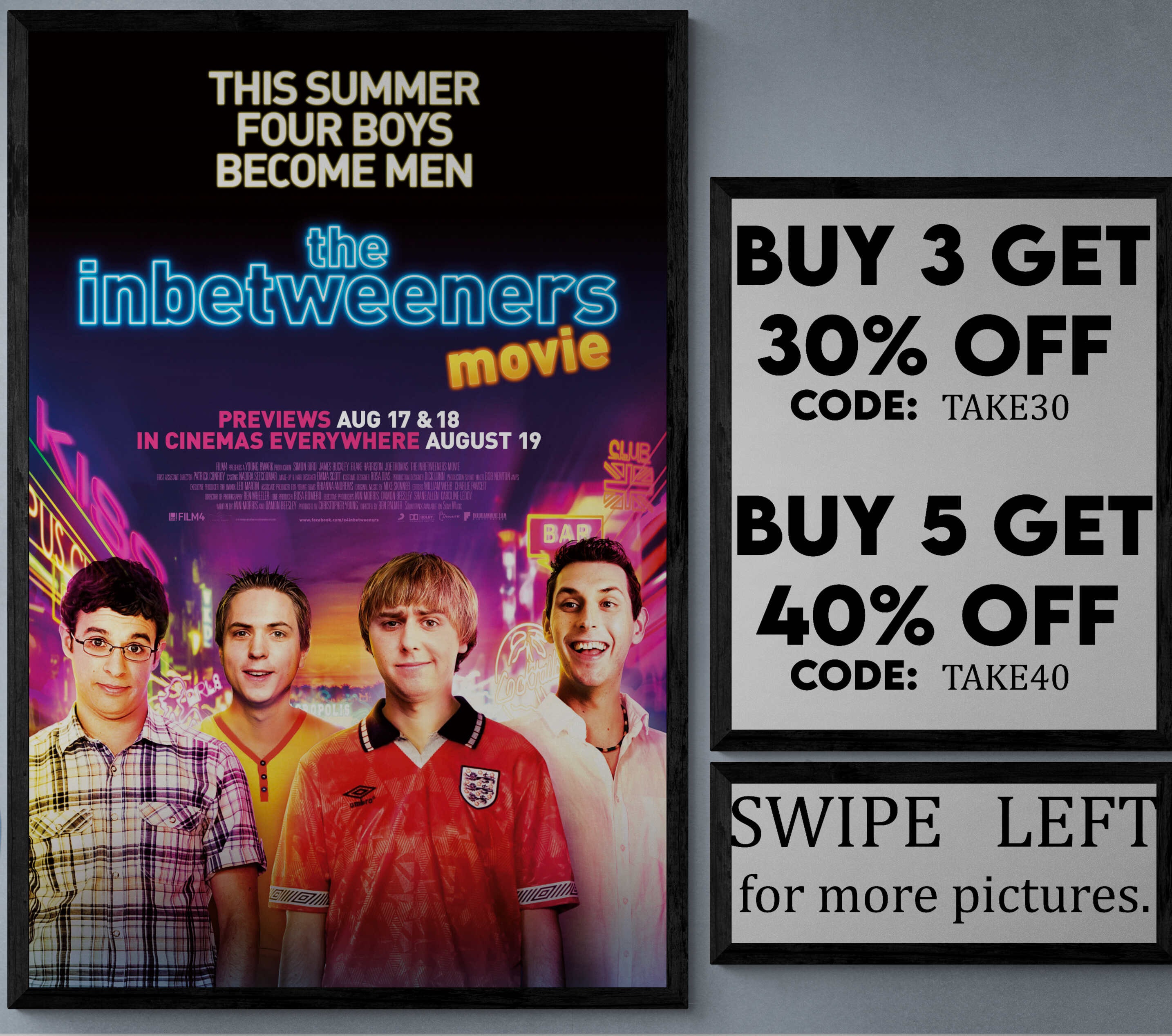 The Inbetweeners Movie Poster