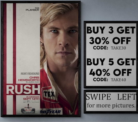 Rush Poster Ron Howard