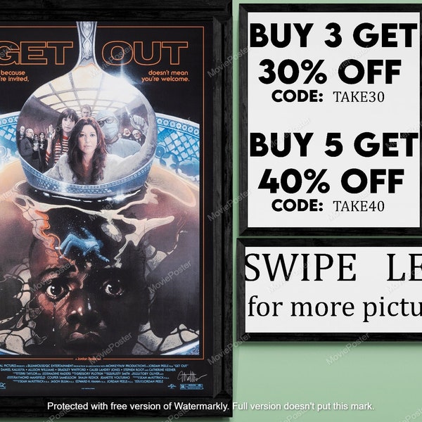 Get Out Movie Poster - Etsy