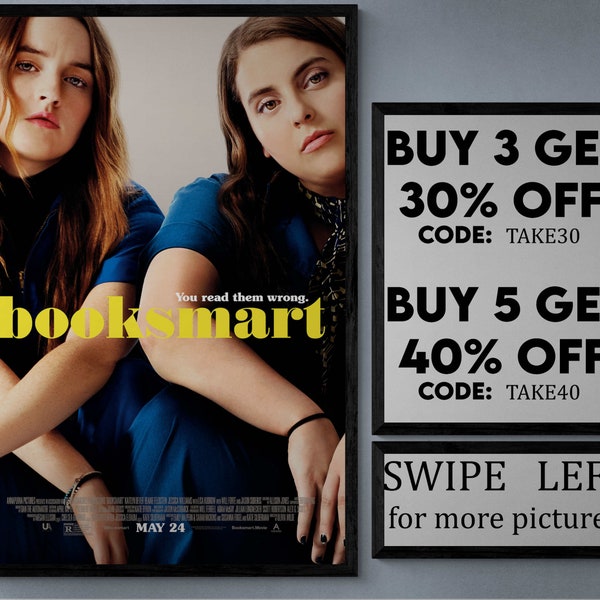 Booksmart Print - Etsy
