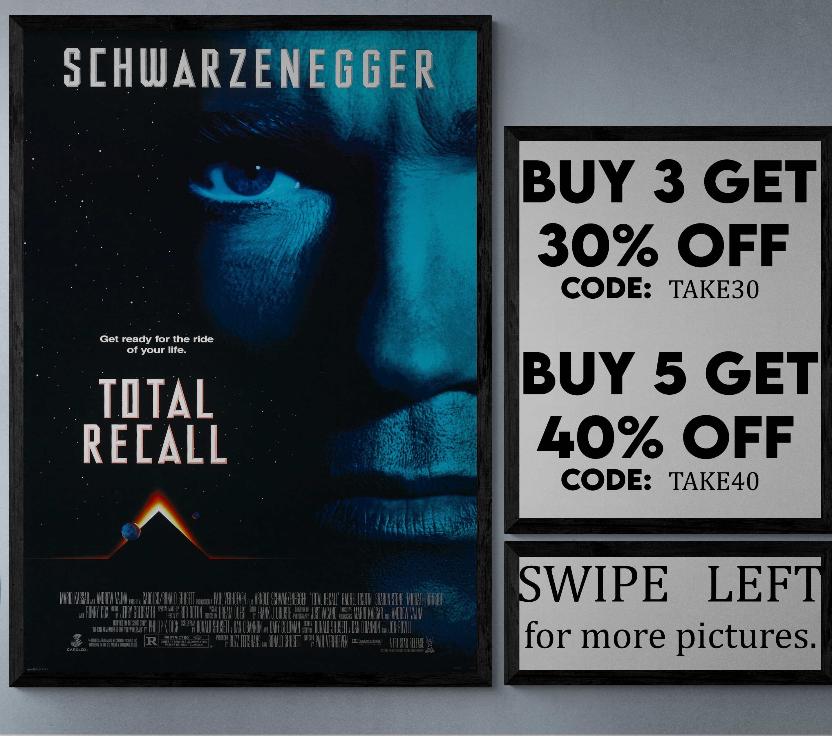 Total Recall Movie Poster