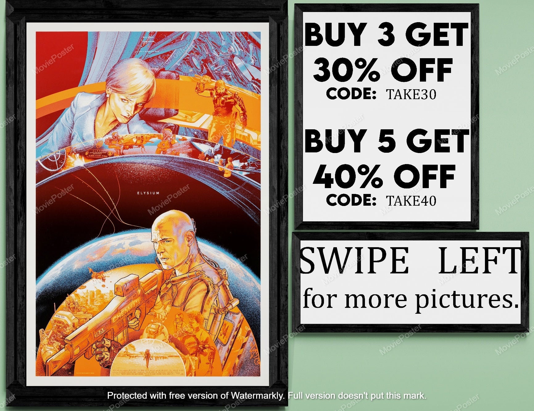 Elysium Movie Poster