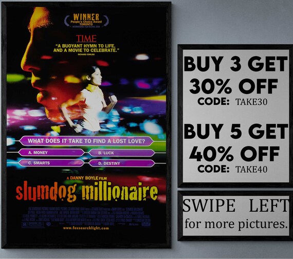 Slumdog Millionaire Movie Poster