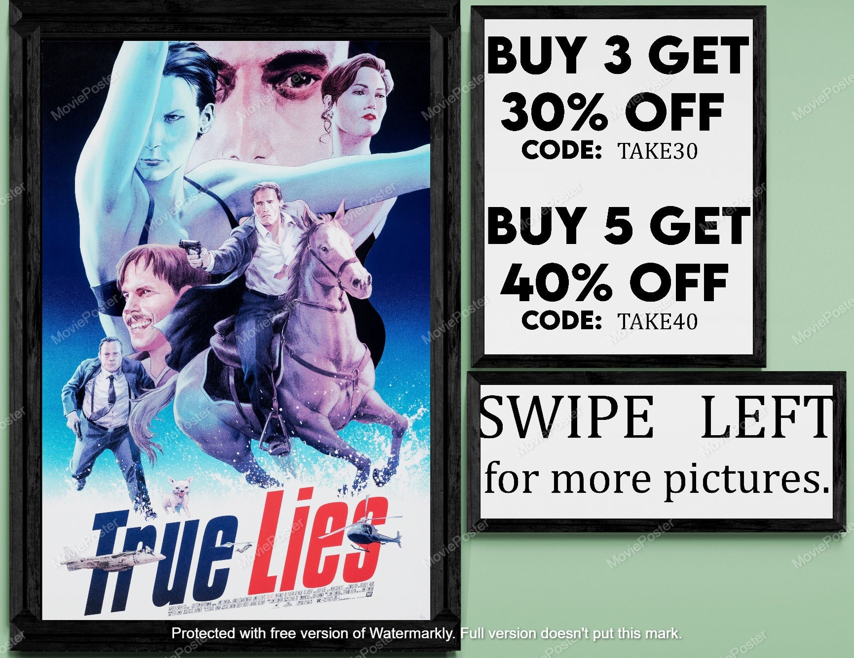 True Lies Movie Poster