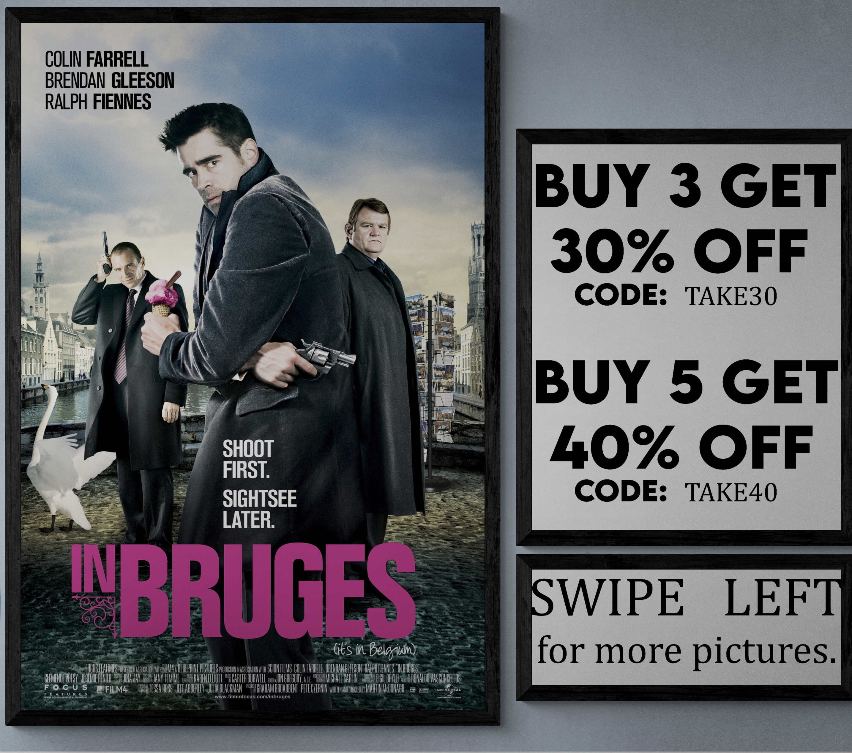 In Bruges Movie Poster