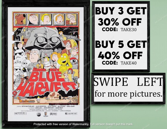 Family Guy Blue Harvest Poster
