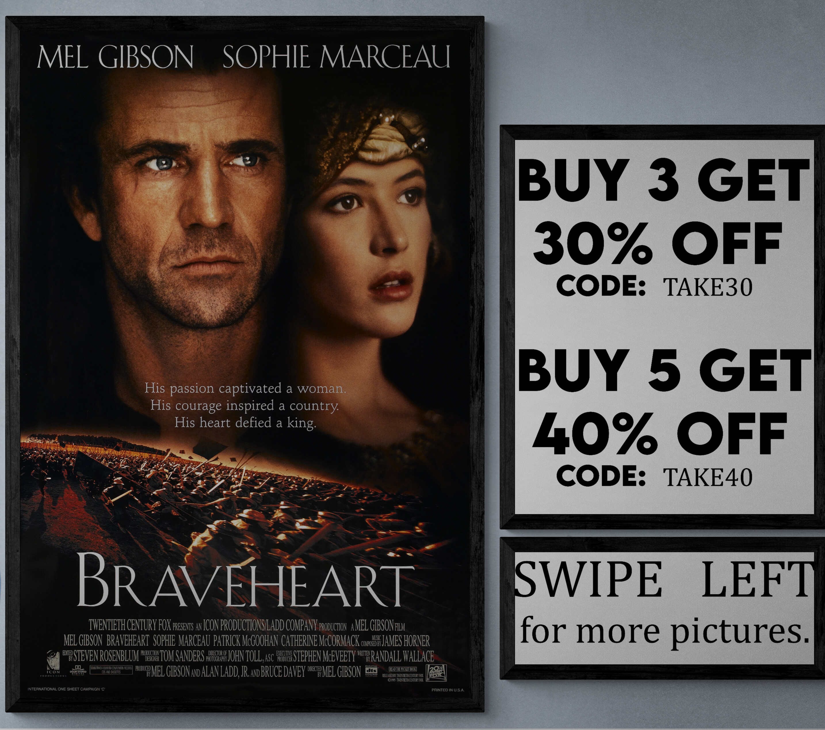 Braveheart Movie Poster