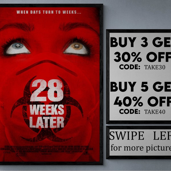 28 Weeks Later Poster - Etsy