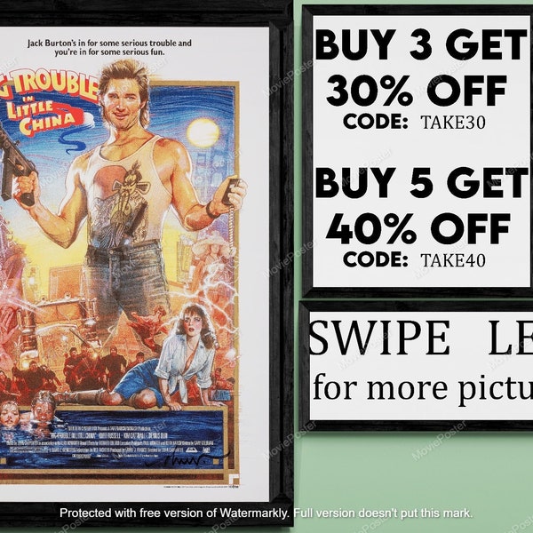 Big Trouble in Little China - Etsy