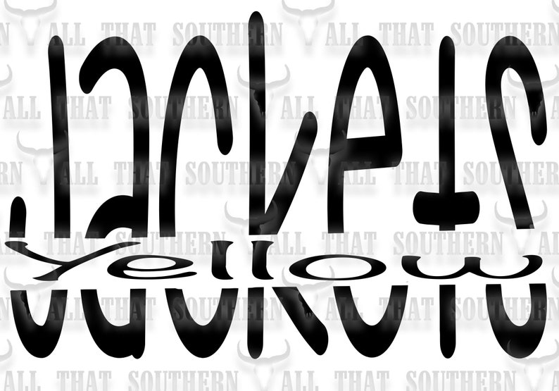 Yellow Jackets Png (digital Download Only) - Etsy
