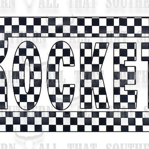 Checkered Rockets Png (digital Download Only) - Etsy