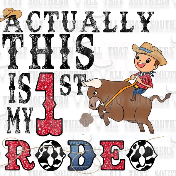 1st Rodeo - Etsy