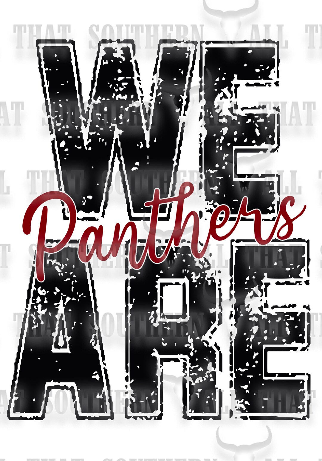 We Are Panthers Png - Etsy