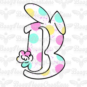 Easter Bunny Alphabet Doodle Letters 26 PNG (digital Download Only) - Etsy