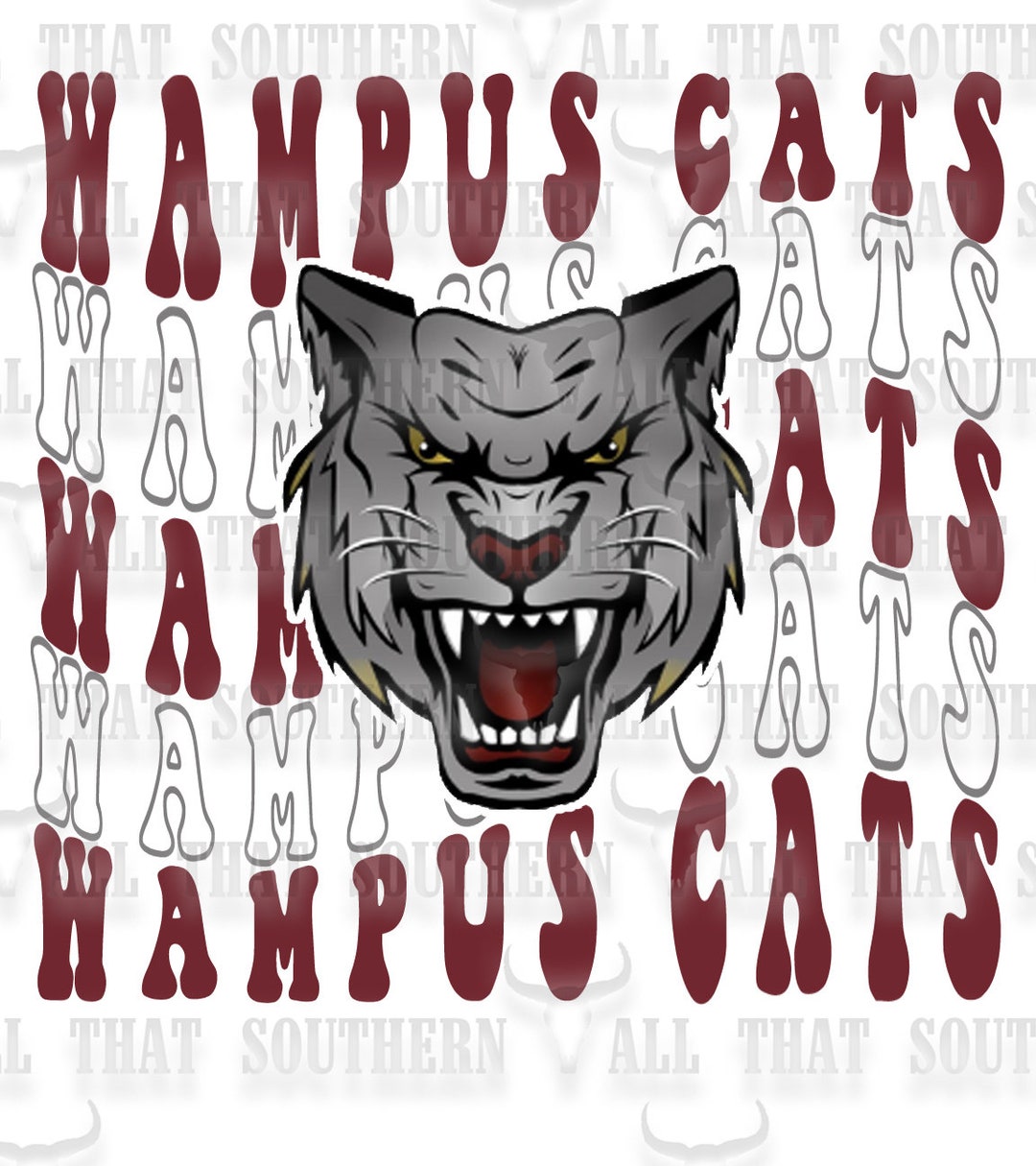 Groovy Atoka Wampus Cats Png (digital Download Only) - Etsy