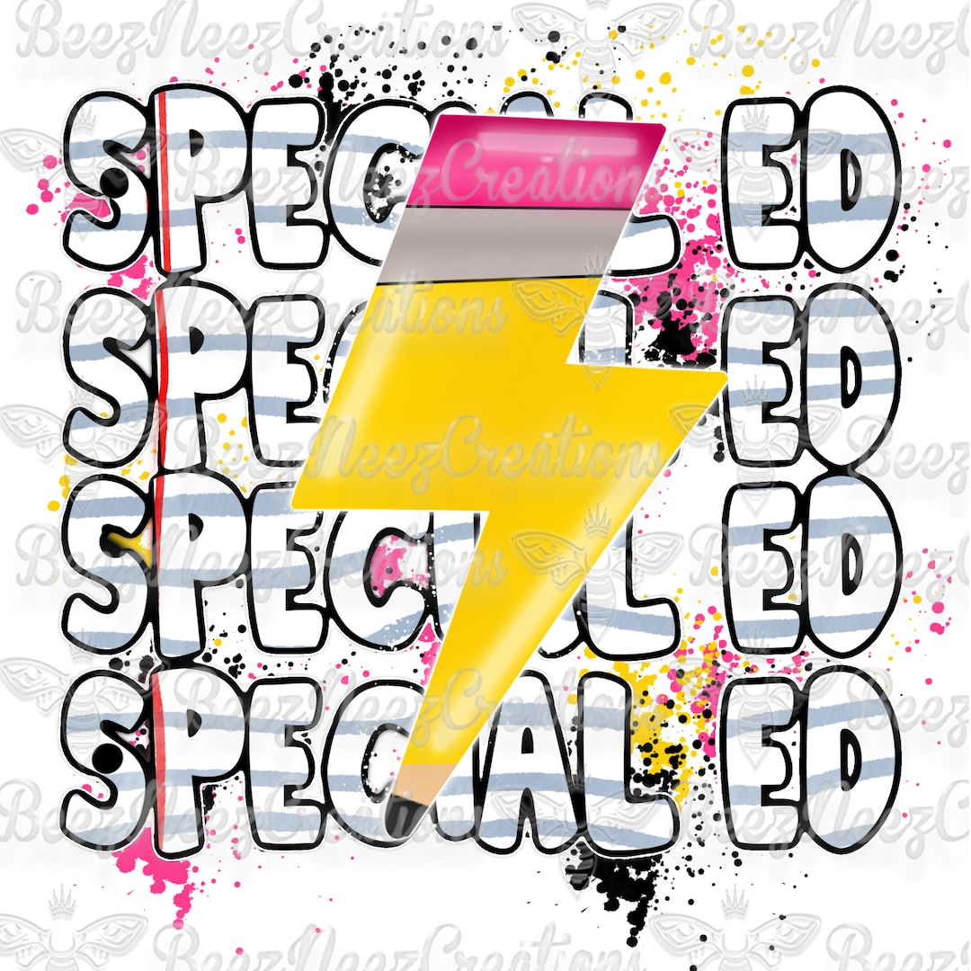 Special Ed Teacher PNG (digital Download Only) - Etsy
