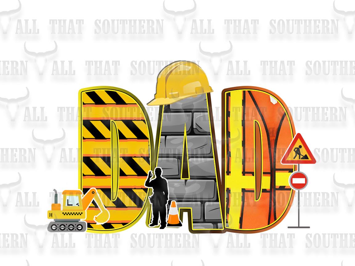 ONE Construction Birthday Family Bundle Pngs (digital Download Only ...