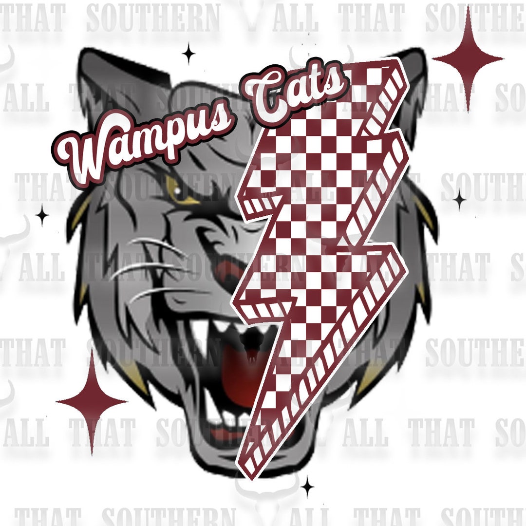 Retro Atoka Wampus Cats Png (digital Download Only) - Etsy