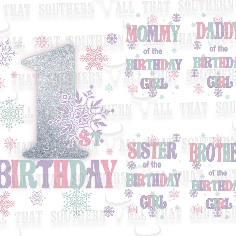 Winter Wonderland 1st Birthday - Etsy
