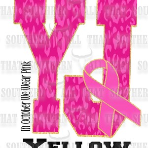 Breast Cancer Awareness Jackets/yellow Jackets Leopard Print 2 PNG ...