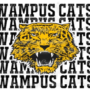 Wampus Cats PNG (digital Download Only) - Etsy