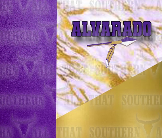 Alvarado Indians Purple Gold PNG digital Download Only - Etsy