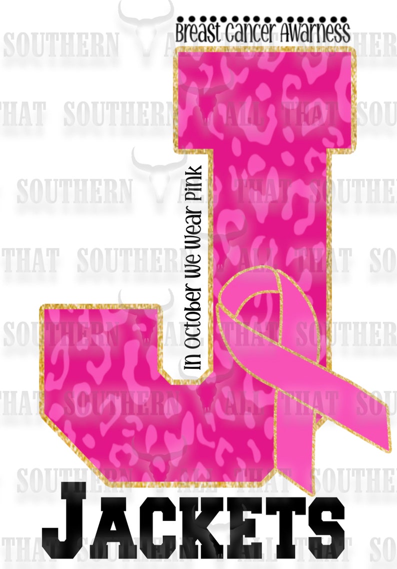 Breast Cancer Awareness Jackets/yellow Jackets Leopard Print 2 - Etsy