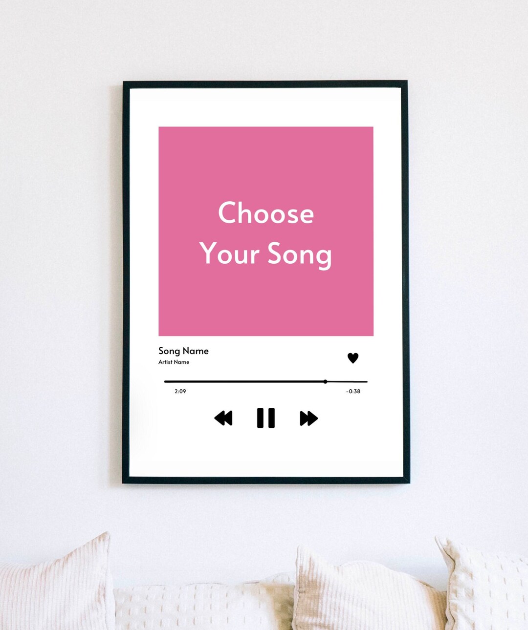 Custom Song Poster Custom Spotify Song Print Custom - Etsy Australia