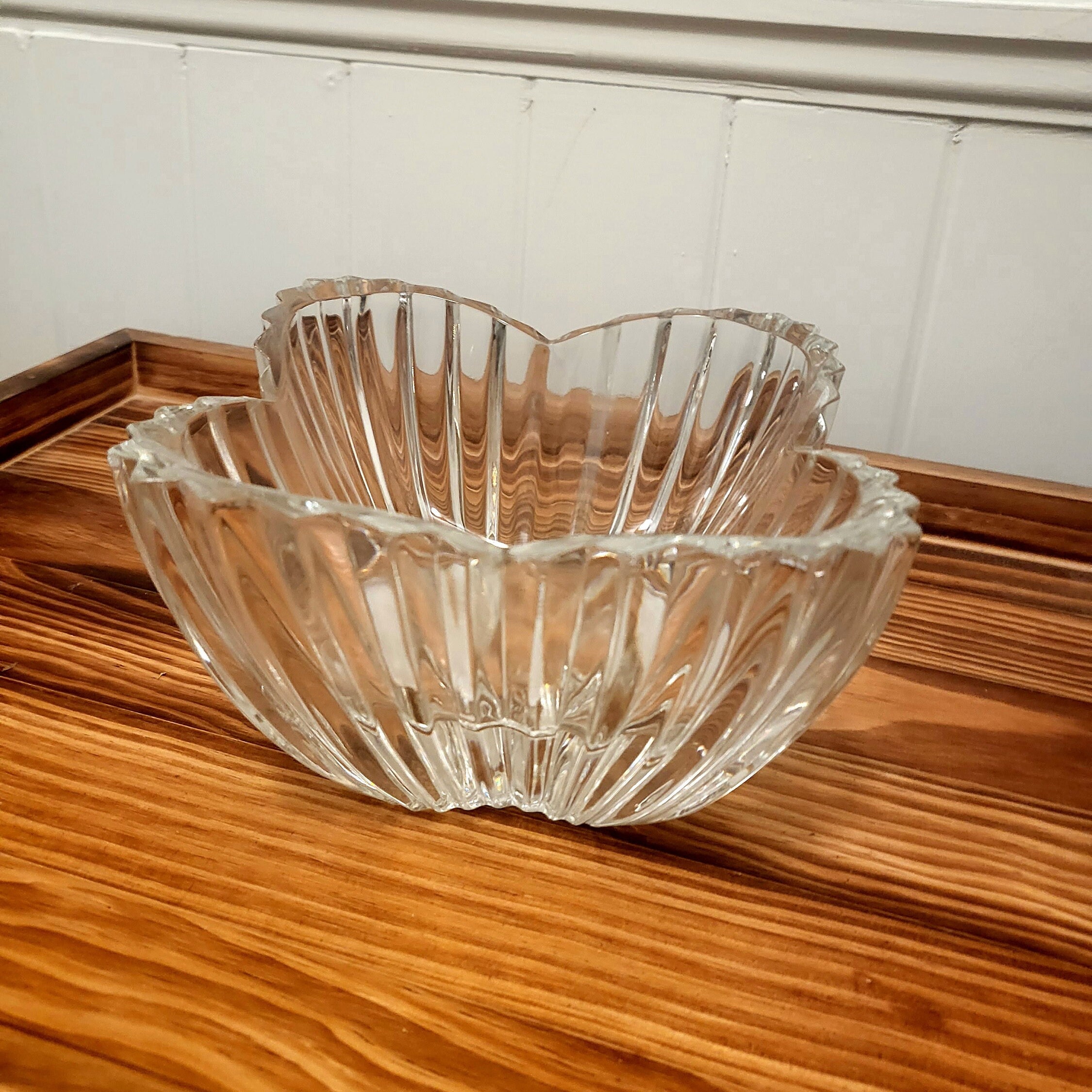 Mikasa Crystal lydia Tulip Votive Potpourri Bowl - Etsy