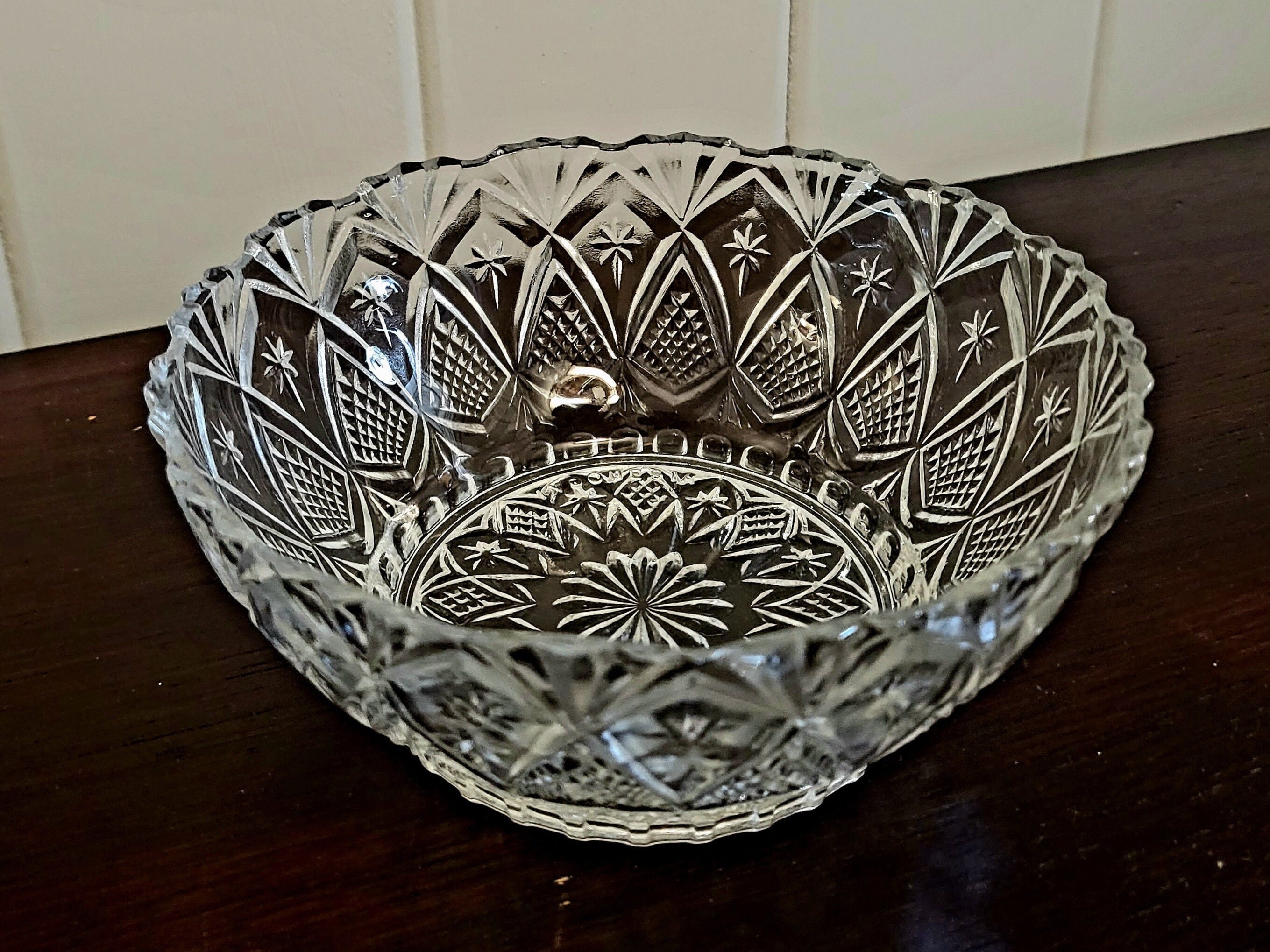 Pasari Indonesia Glass Fruitvegetablepudding Bowl - Etsy