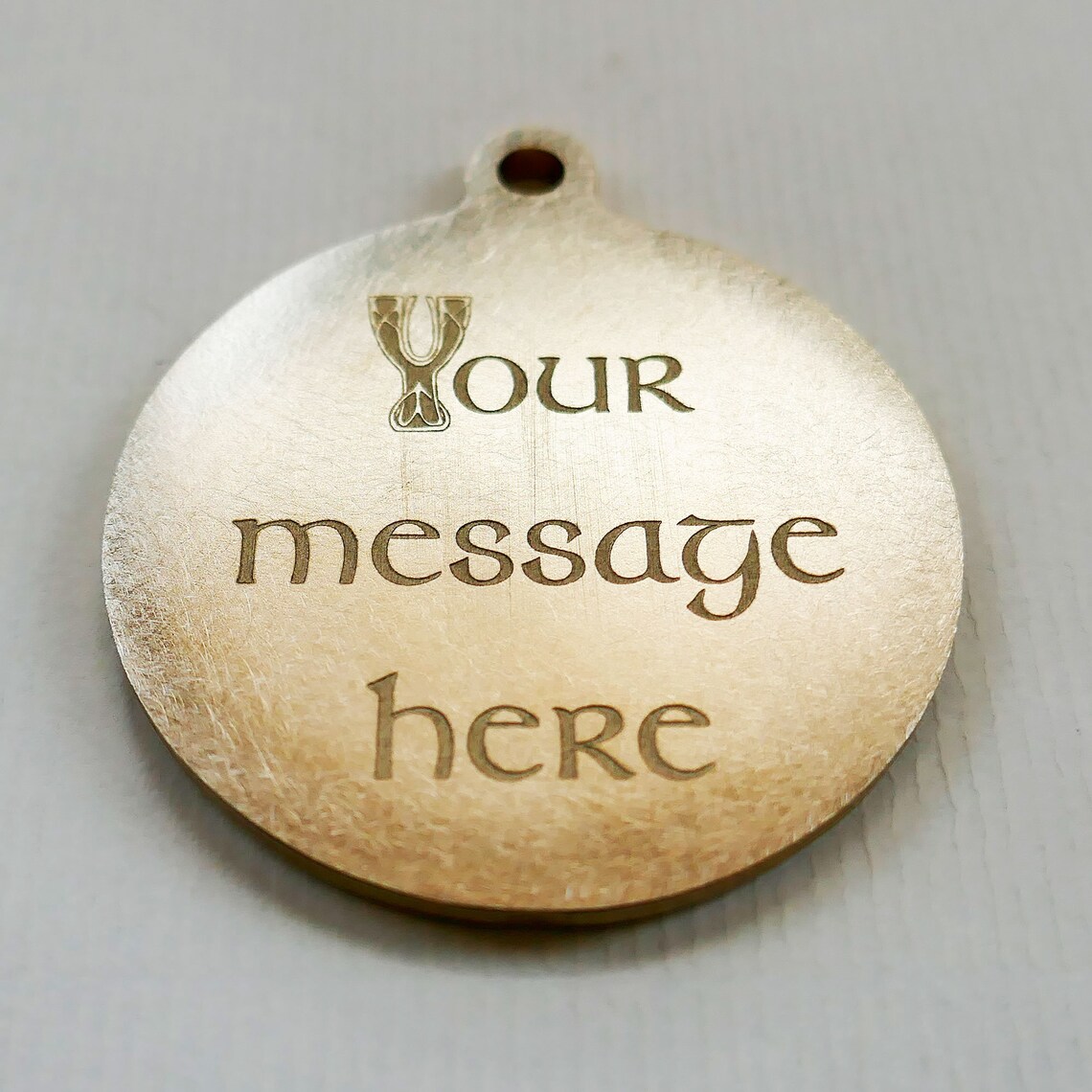 Manx Triskelion 3 Legs of Man Solid Brass Key Fob & Key Ring ...