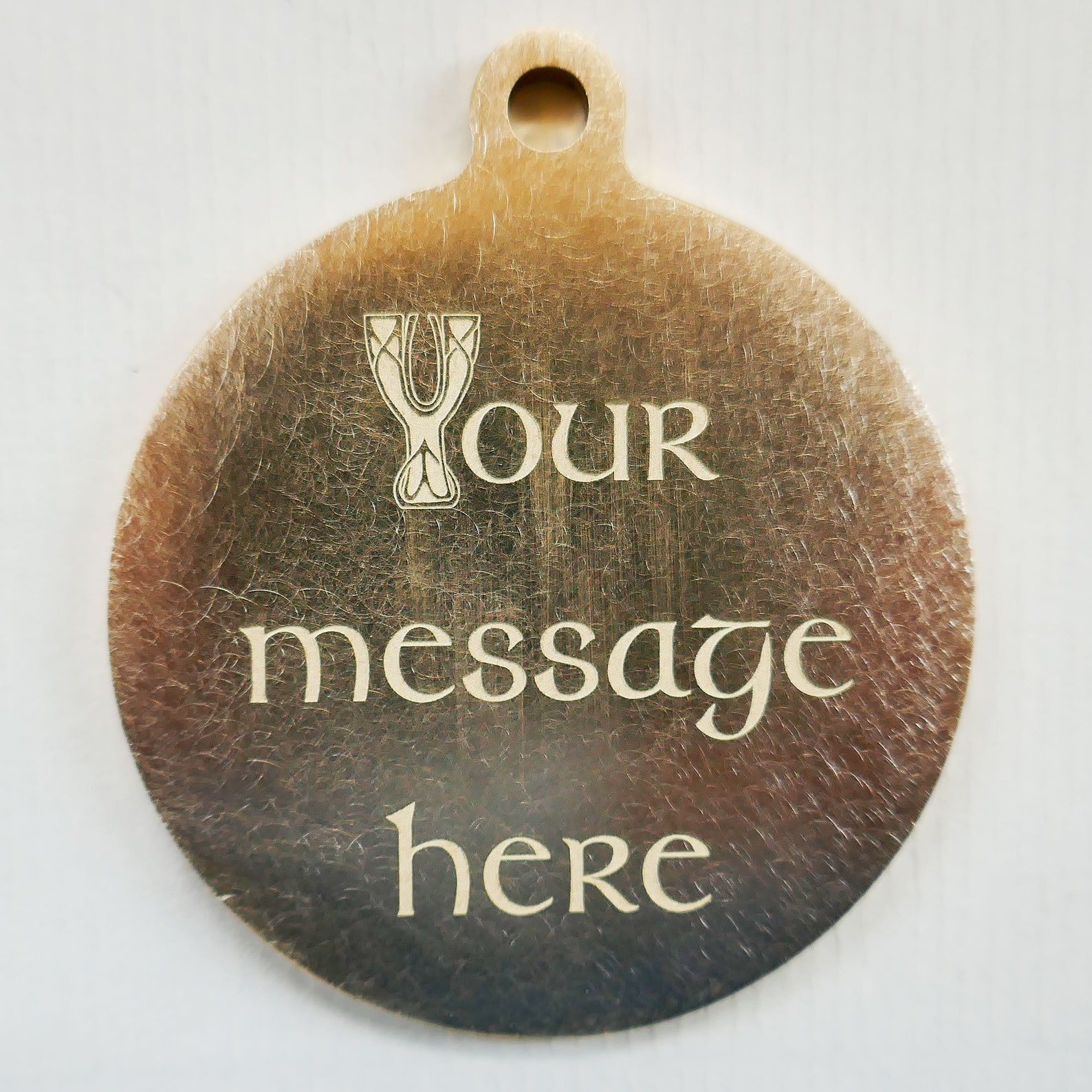 Manx Triskelion 3 Legs of Man Solid Brass Key Fob & Key Ring ...