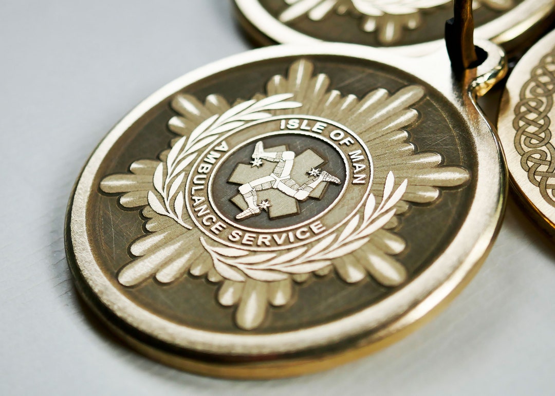 Laser Engraved Solid Brass Key Fob & Key Ring - Personalised With Your ...