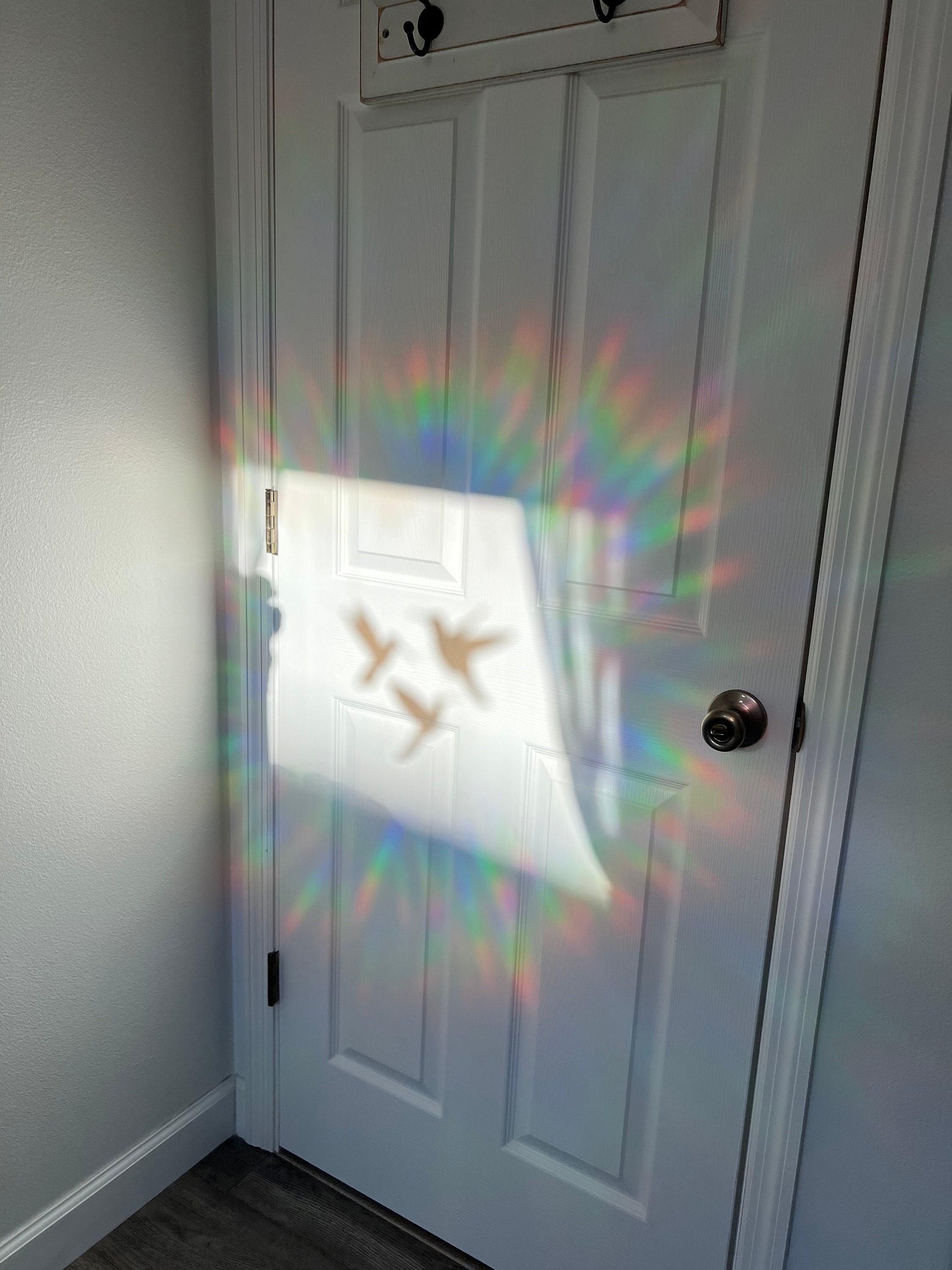 Holographic Melting Smiley Face Window Cling: Rainbow Sun Catcher - Etsy