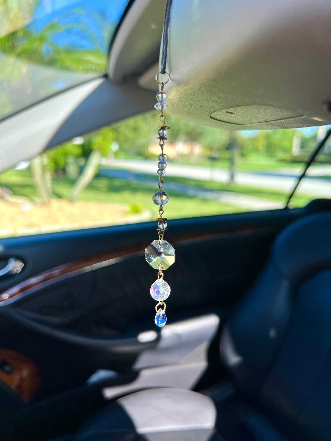 Beautiful Clear Sun Catcher Car Charm Elegant Light - Etsy